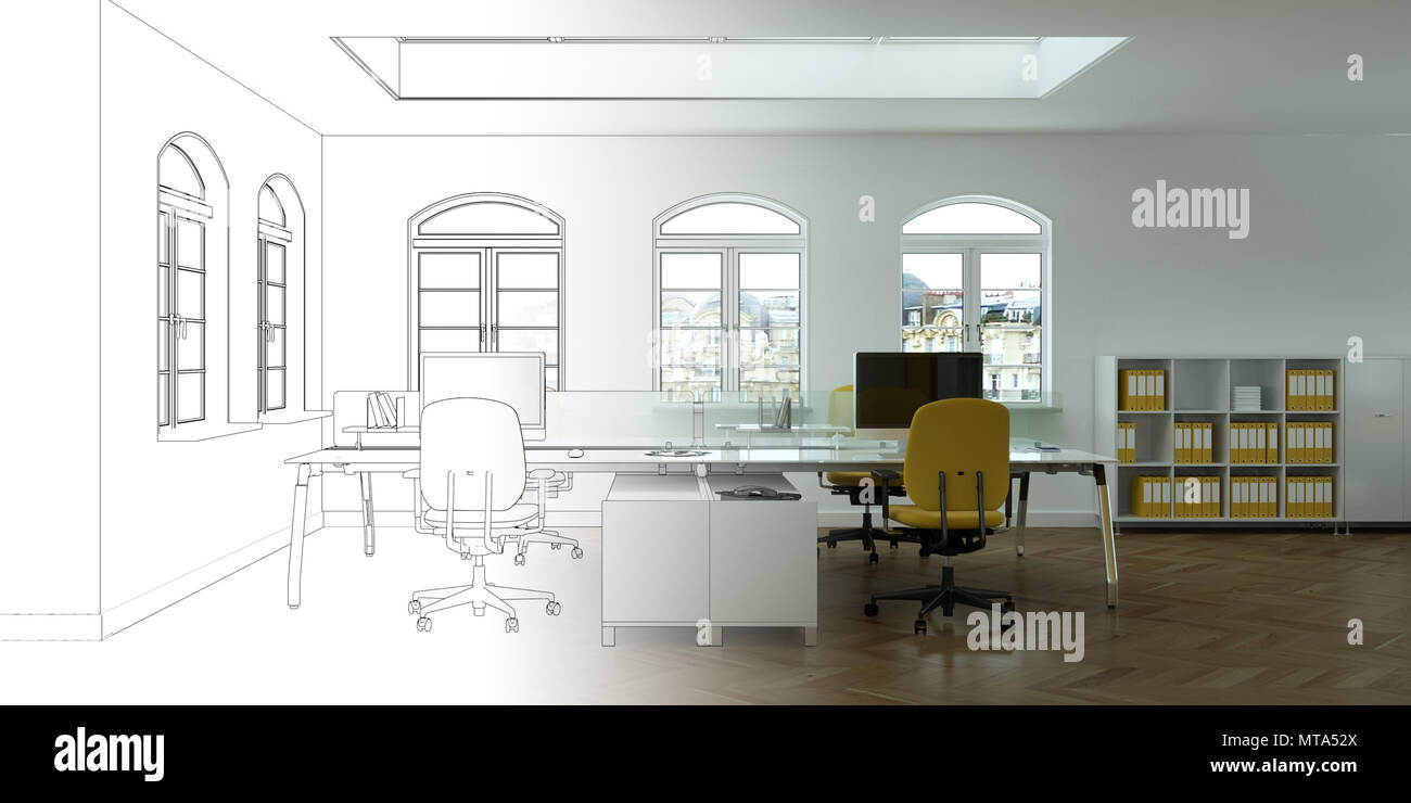 Drawing gradation into photograph hi-res stock photography and images ...