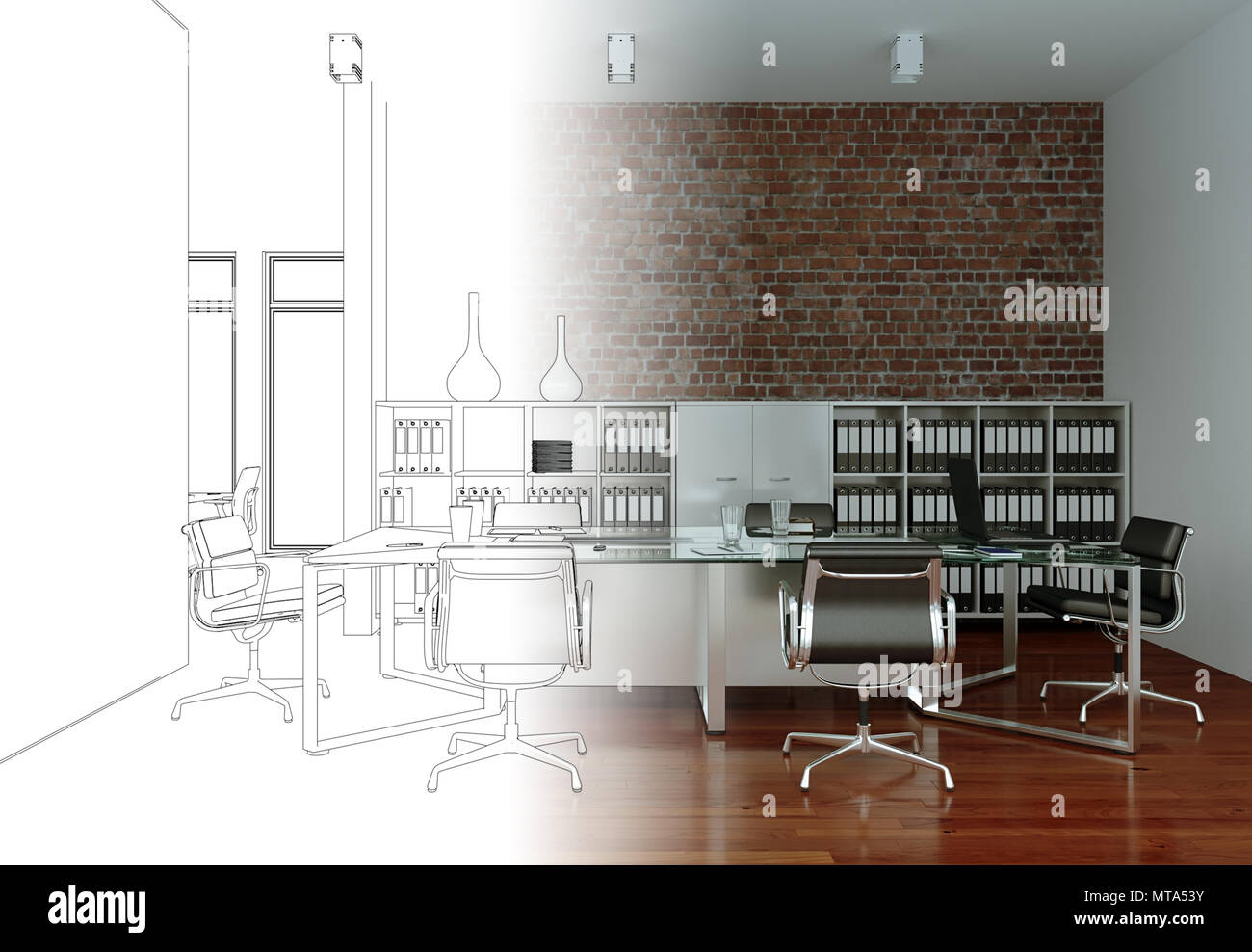 Drawing gradation into photograph hi-res stock photography and images ...