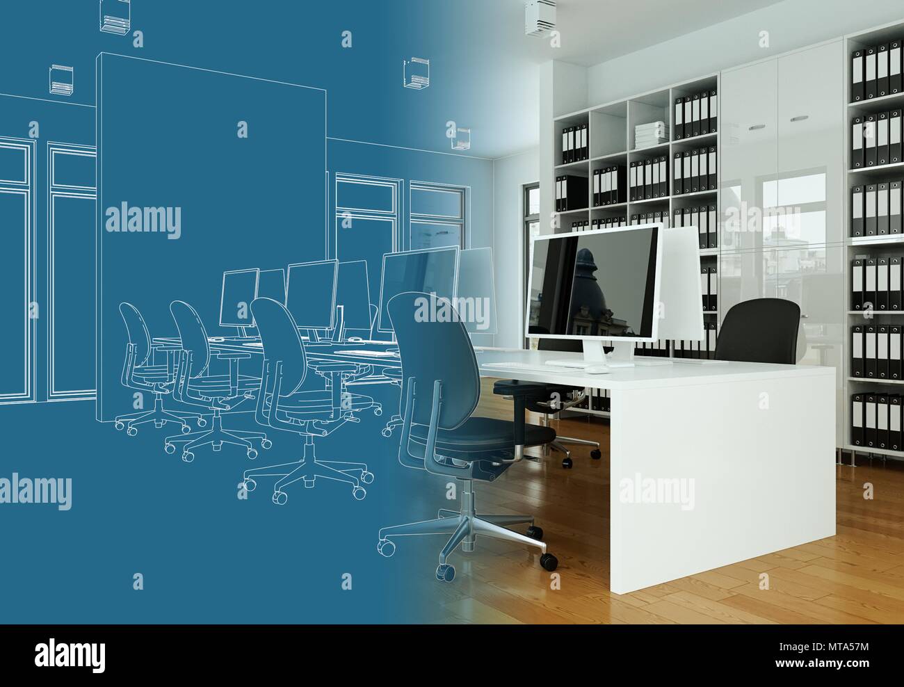 Drawing gradation into photograph hi-res stock photography and images ...