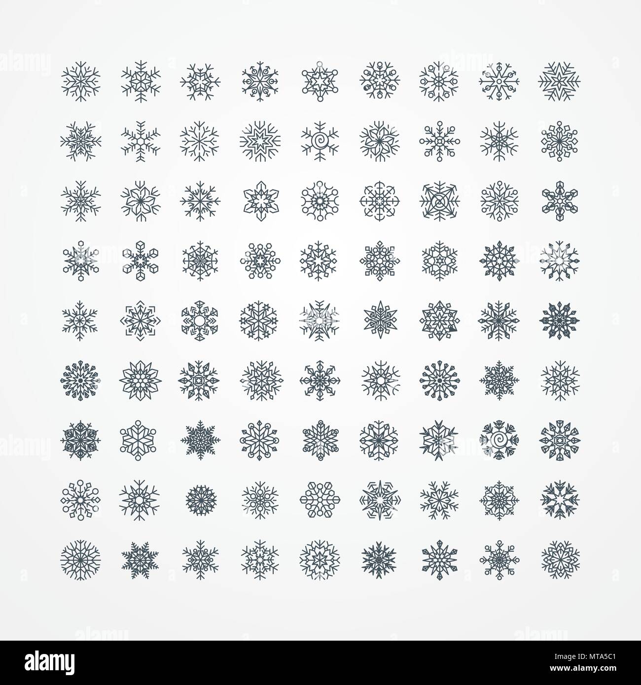 Set of silhouettes of stylized images of the crown Stock Vector Image ...