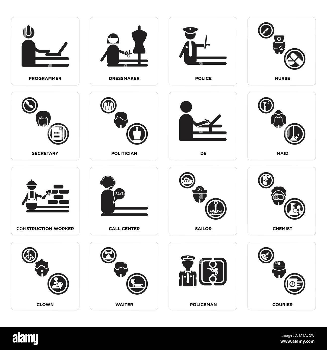 Clown police car hi-res stock photography and images - Alamy