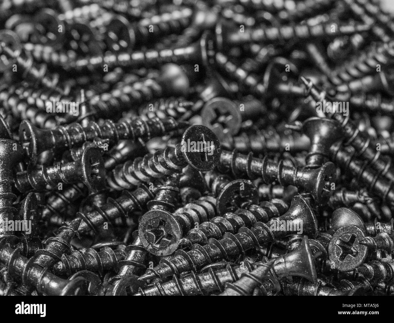 Black screws hi-res stock photography and images - Alamy