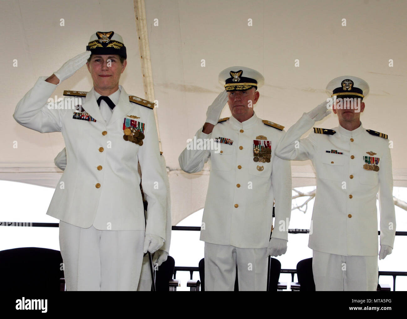 Coast Guard Vice Adm. Sandra Stosz, deputy commandant of Coast Guard ...