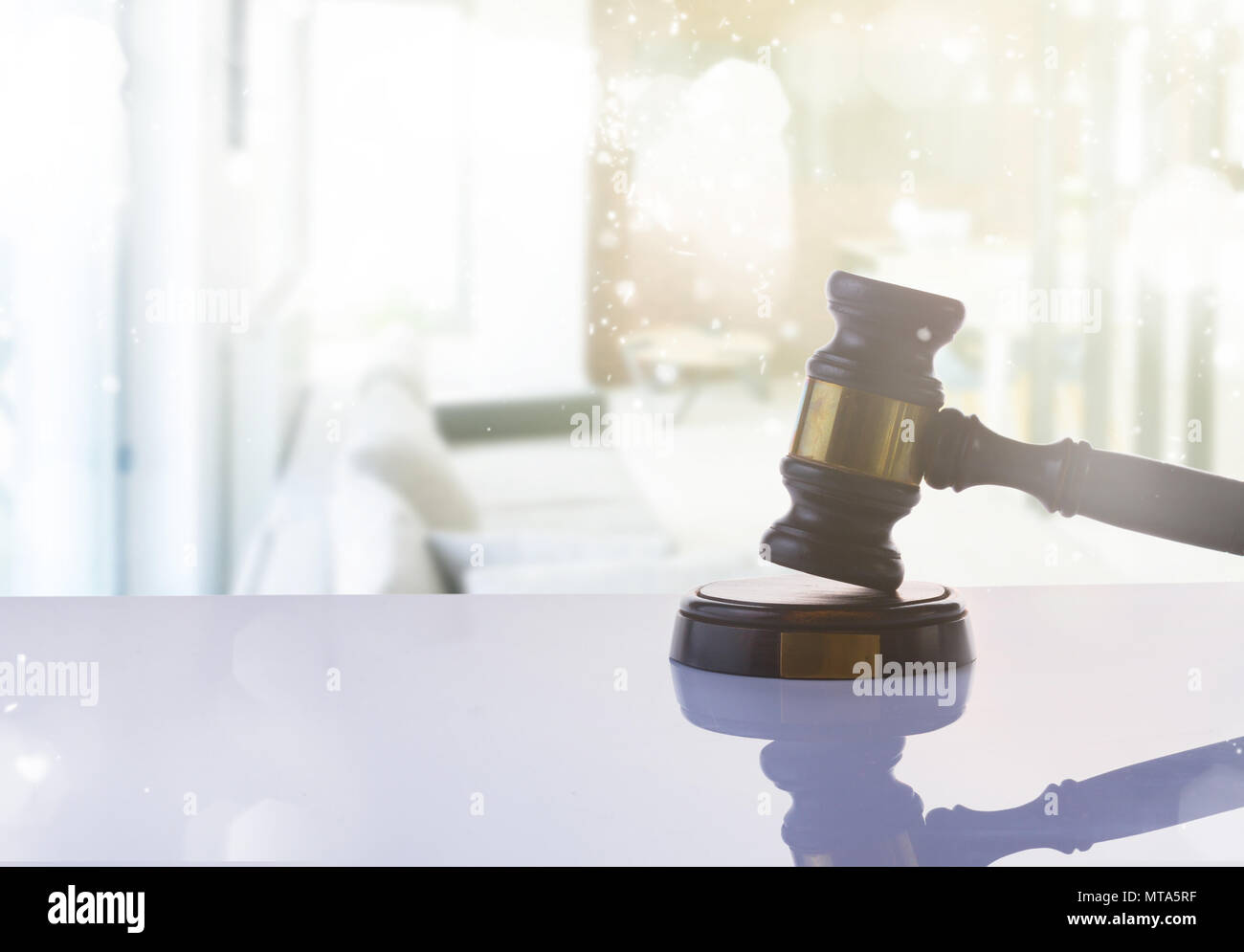 Law and justice concept - law gavel on abstract background Stock Photo ...