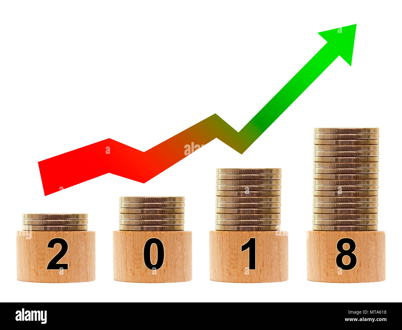 Data analysis statistics arrow hi-res stock photography and images - Alamy