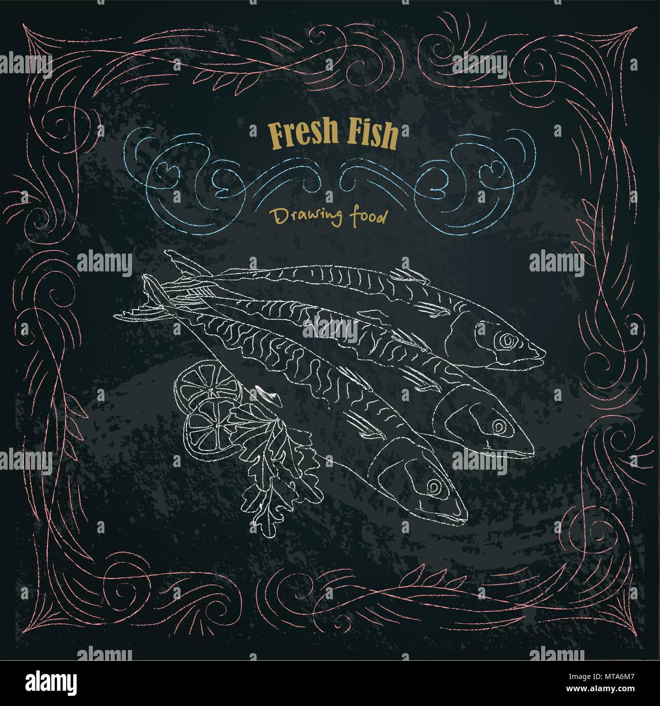 Supermarket shopping poster with organic food. Grocery store. Food shop ...