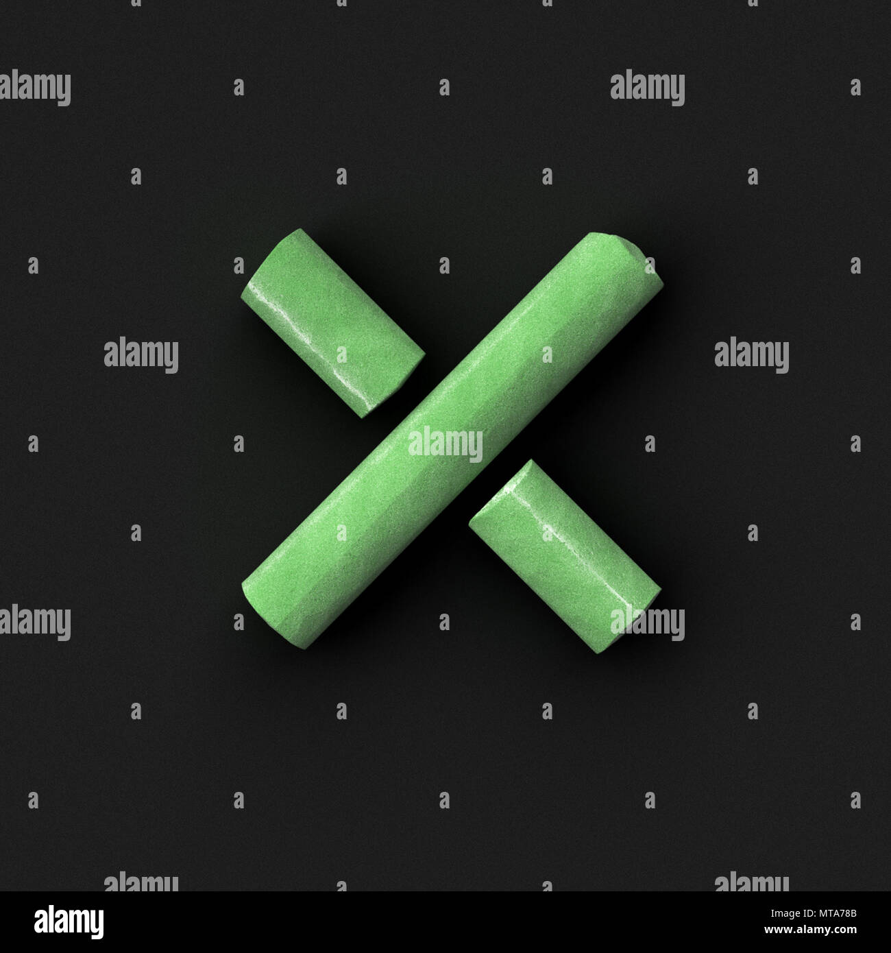 3d multiplication sign hi-res stock photography and images - Alamy