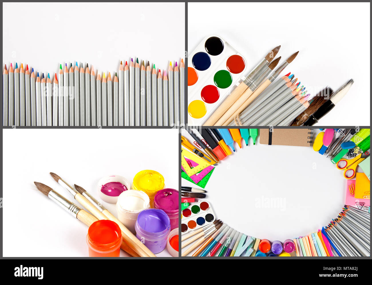 Artist supplies hi-res stock photography and images - Alamy