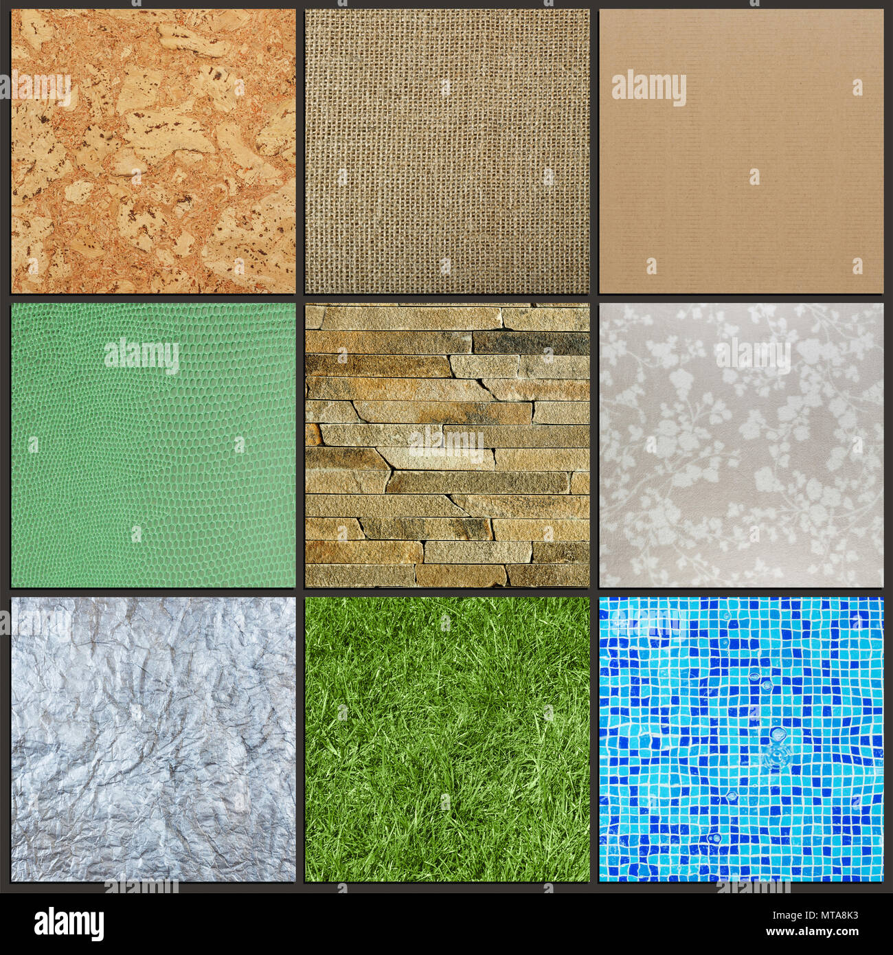 Set of backgrounds and structures for design Stock Photo - Alamy