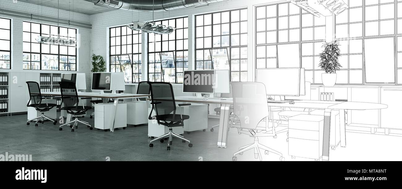 Drawing gradation into photograph hi-res stock photography and images ...