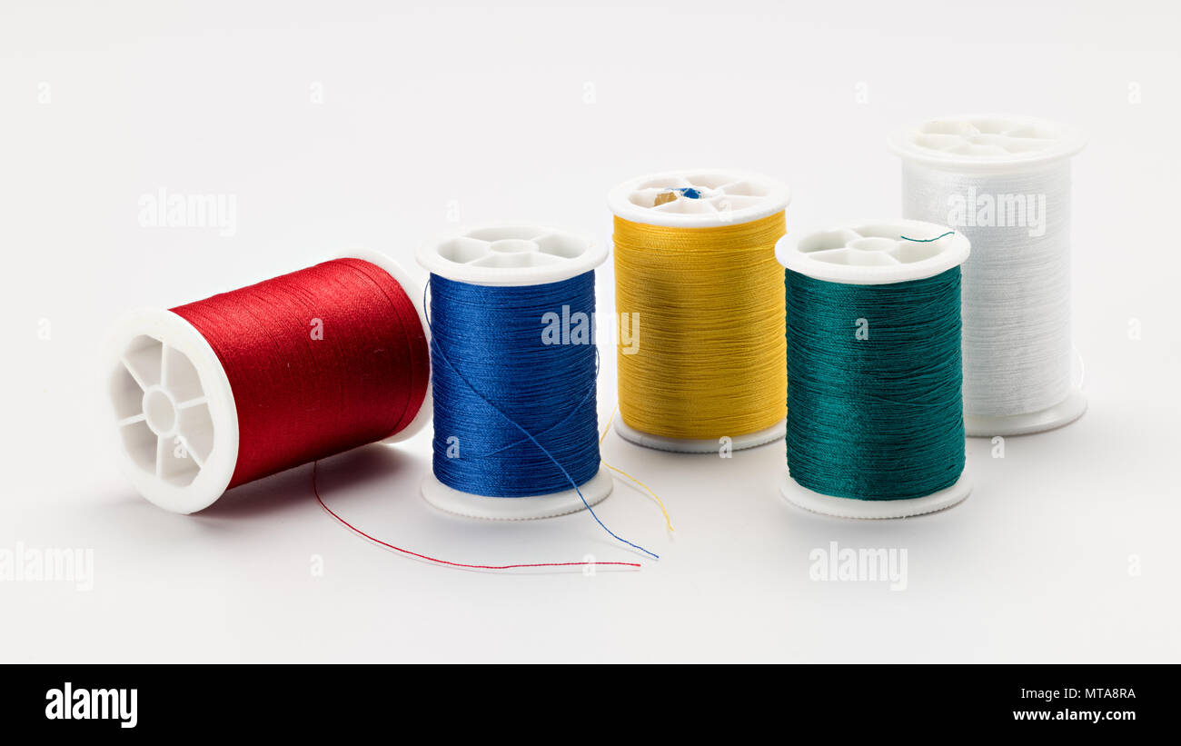 Thread colors display hi-res stock photography and images - Alamy