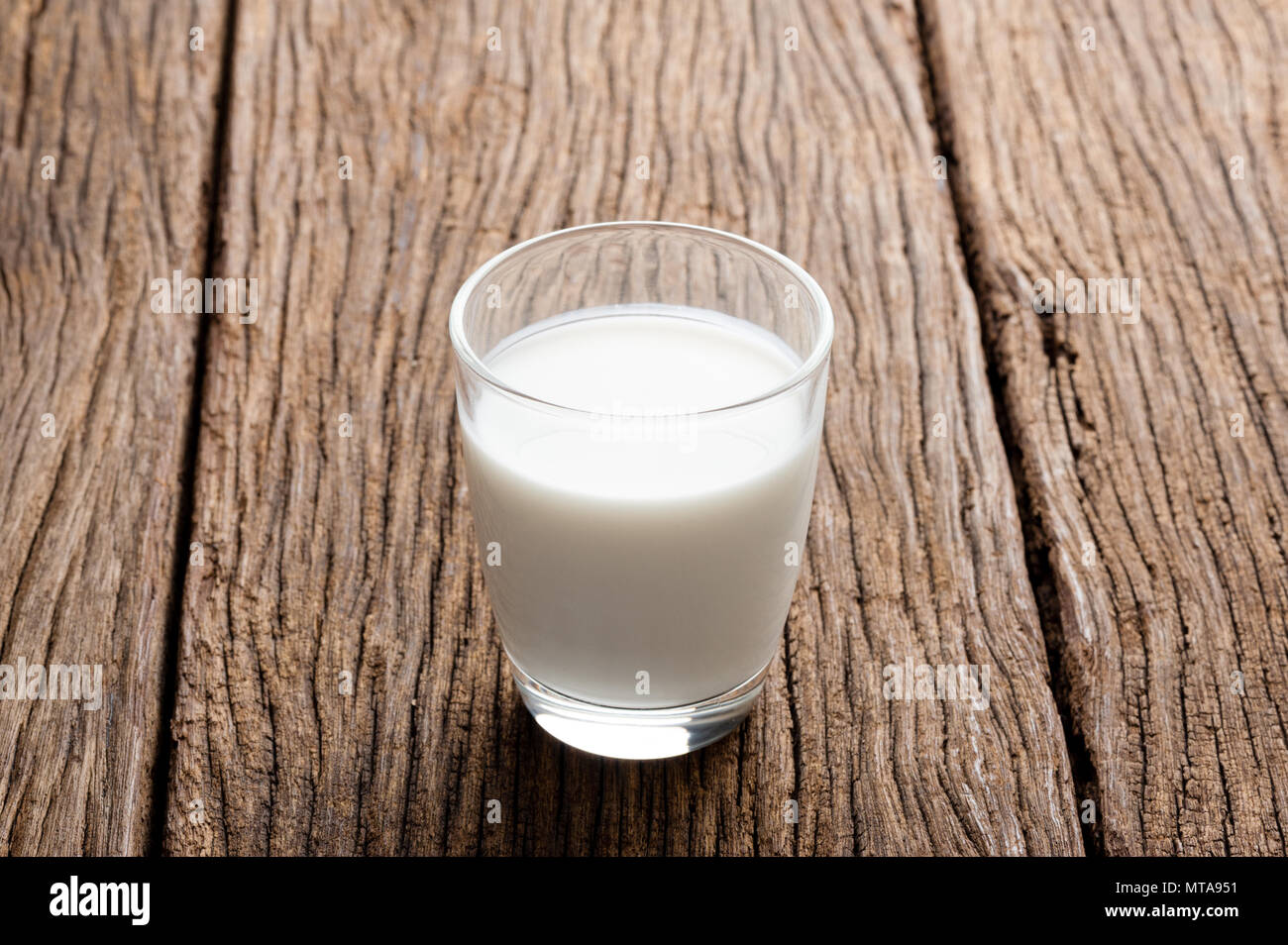 closeup a glass of fresh milk, Daily product Stock Photo - Alamy