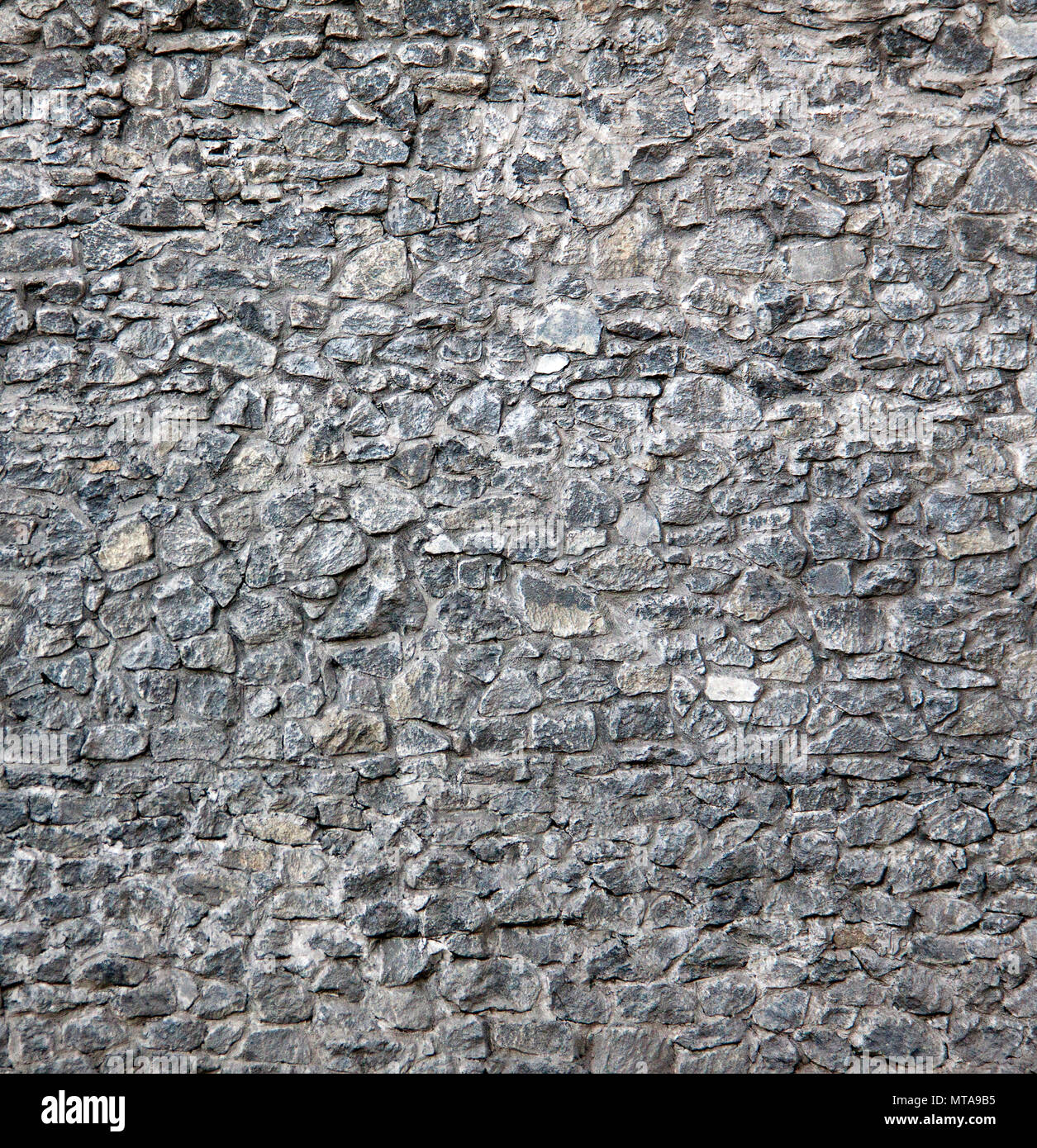 Texture of old rock wall for background. Old grey stone wall background ...