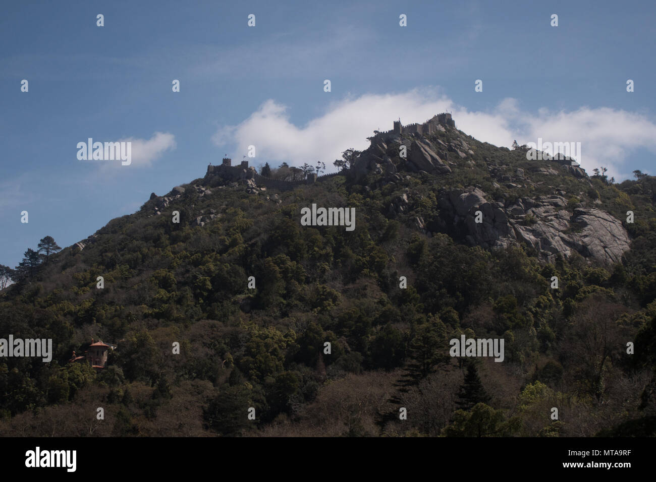 Hiking to castle hi-res stock photography and images - Alamy