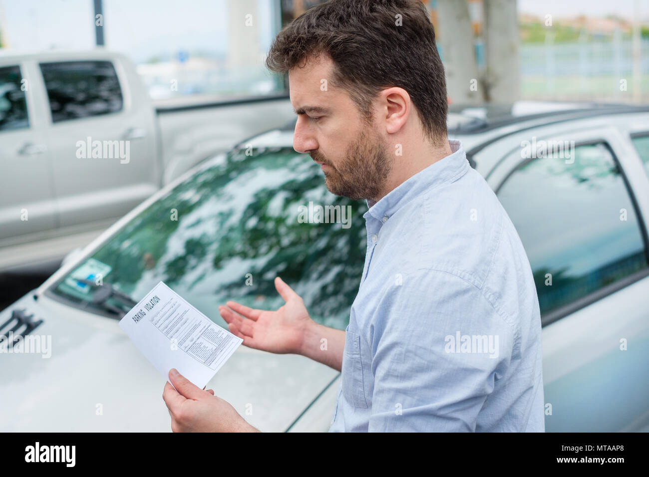 Car violation charge ticket hi-res stock photography and images - Alamy