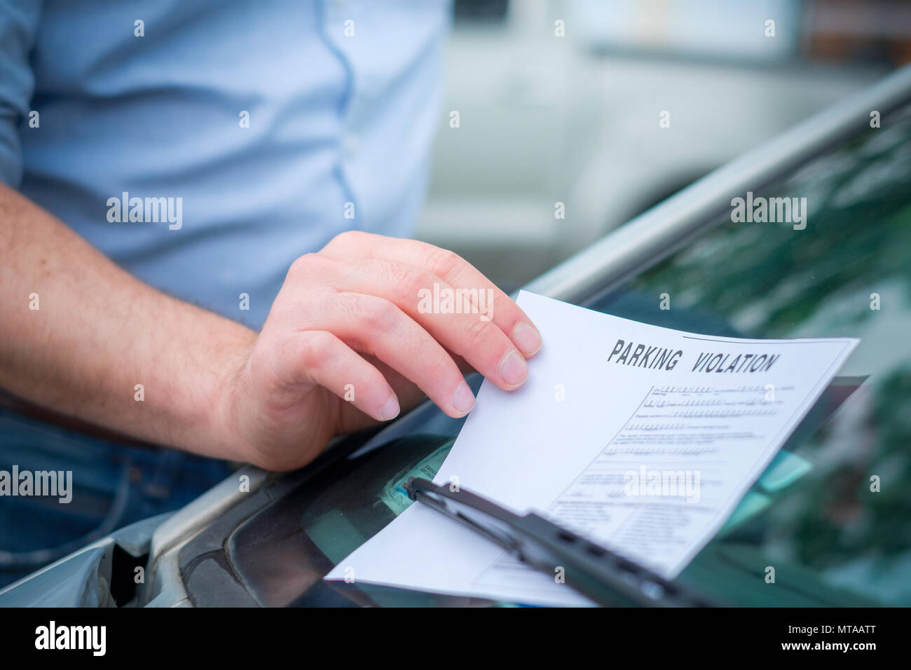 Car violation charge ticket hi-res stock photography and images - Alamy