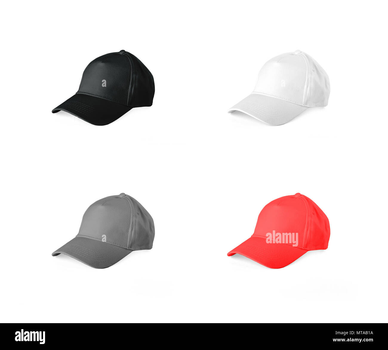 Plain red cap Cut Out Stock Images & Pictures - Alamy