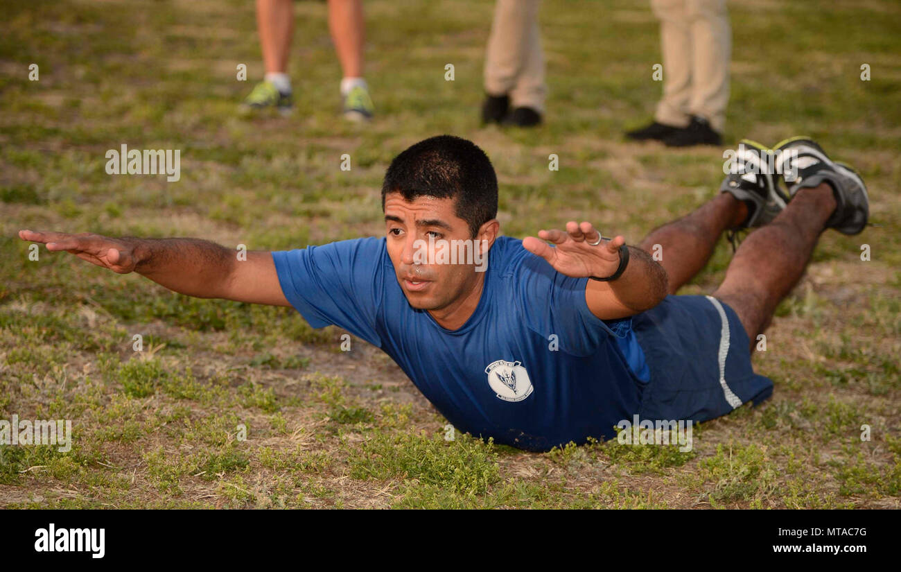 U.S. Air Force Lt. Col. Sergio Rios, commander of the 6th Force Support ...