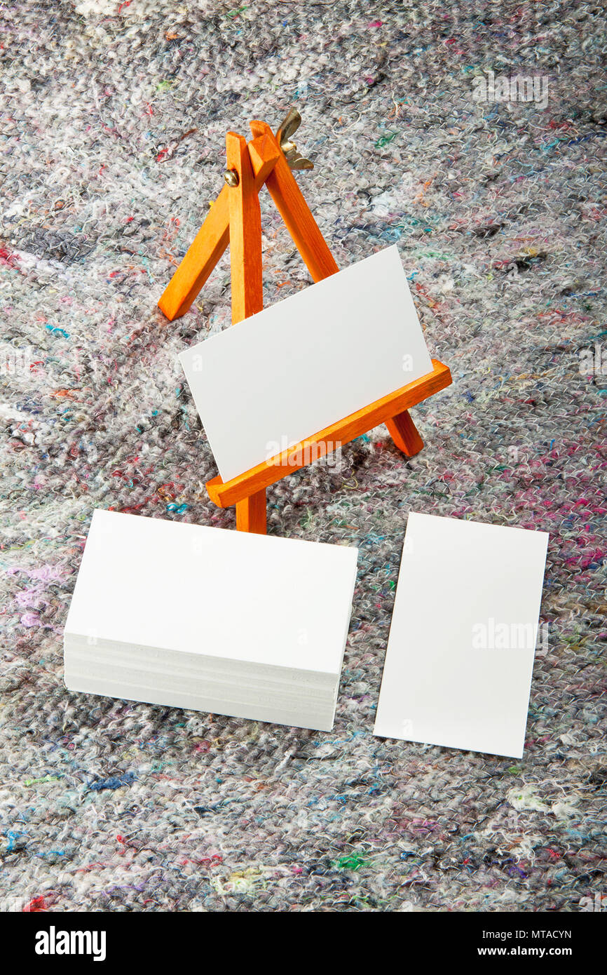 Cards on a stand hi-res stock photography and images - Alamy