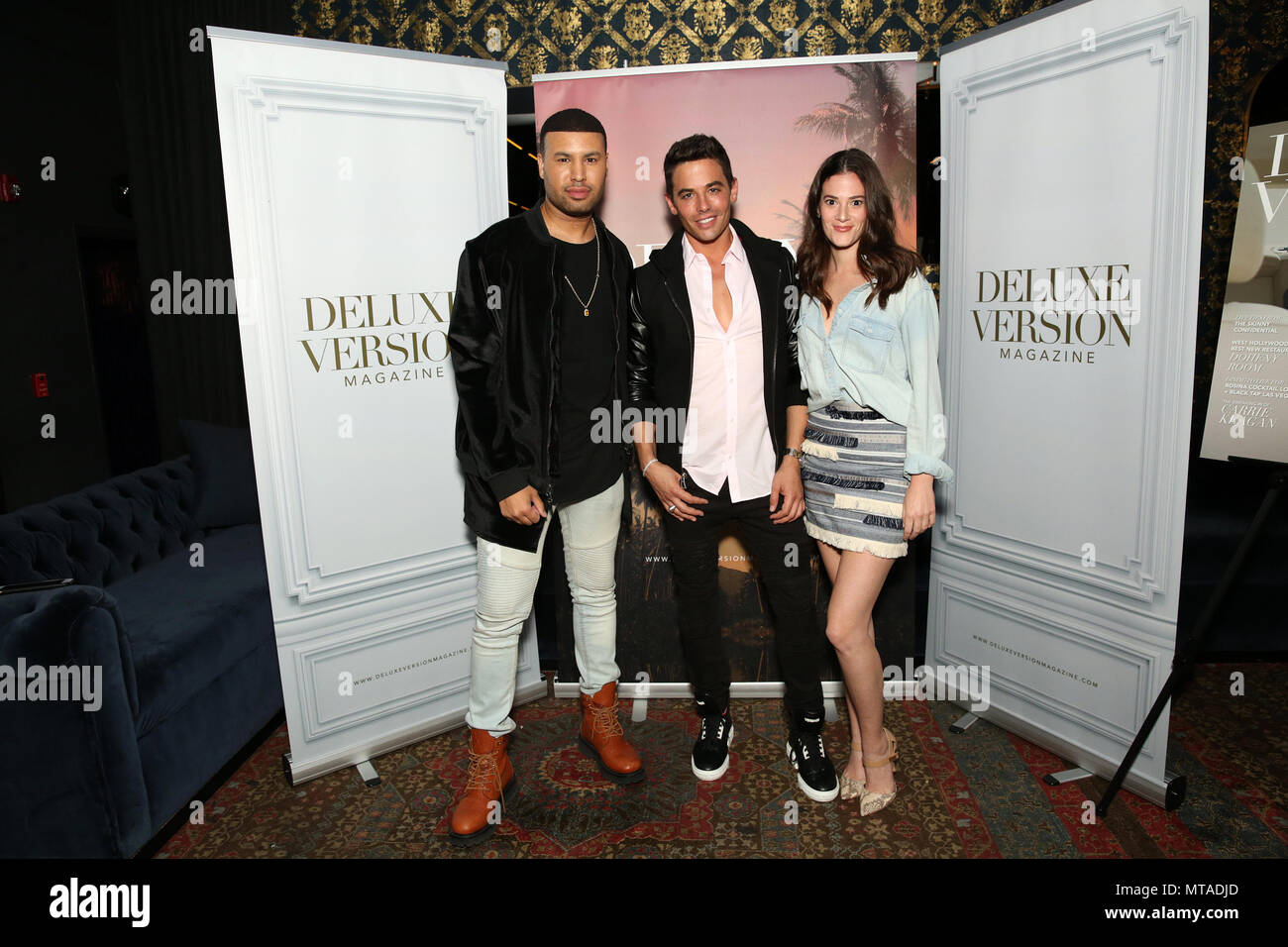 Celebrities attend "Deluxe Version" Magazine Launch event at Hyde ...