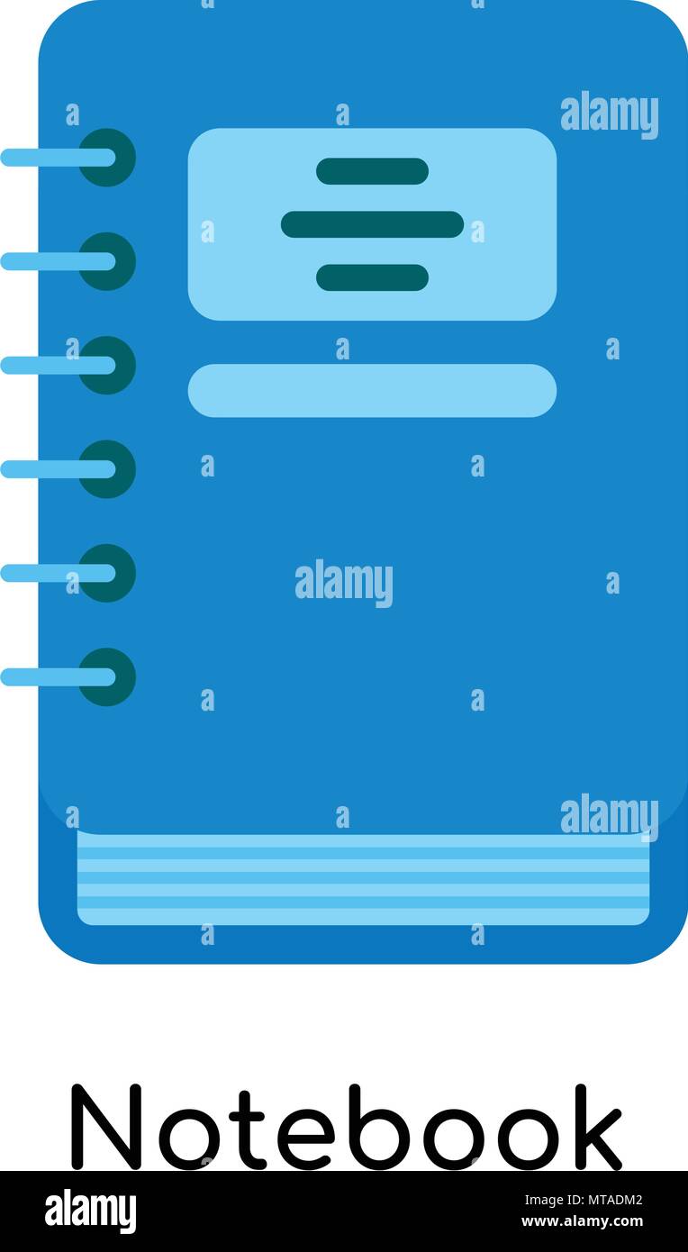 Notebook icon isolated on white background for your web and mobile app ...