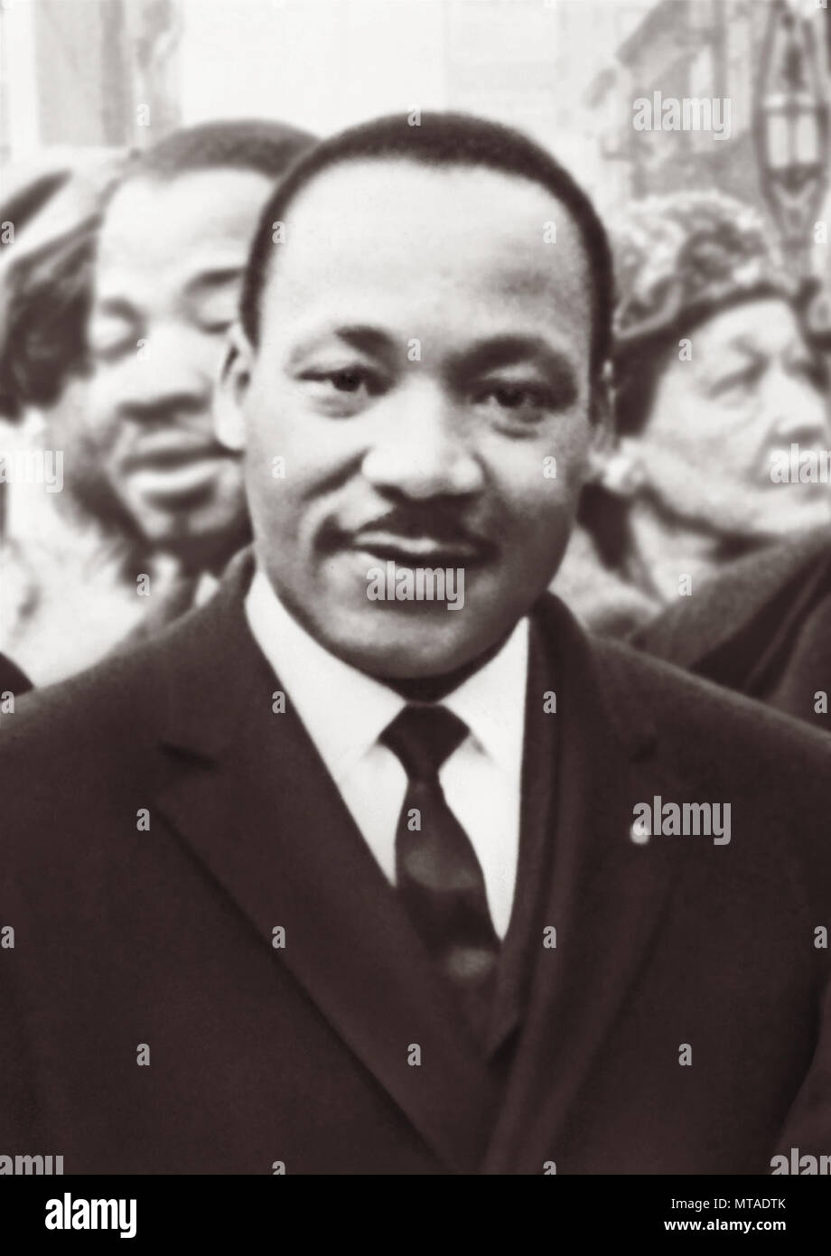 Martin luther king portrait hi-res stock photography and images - Alamy