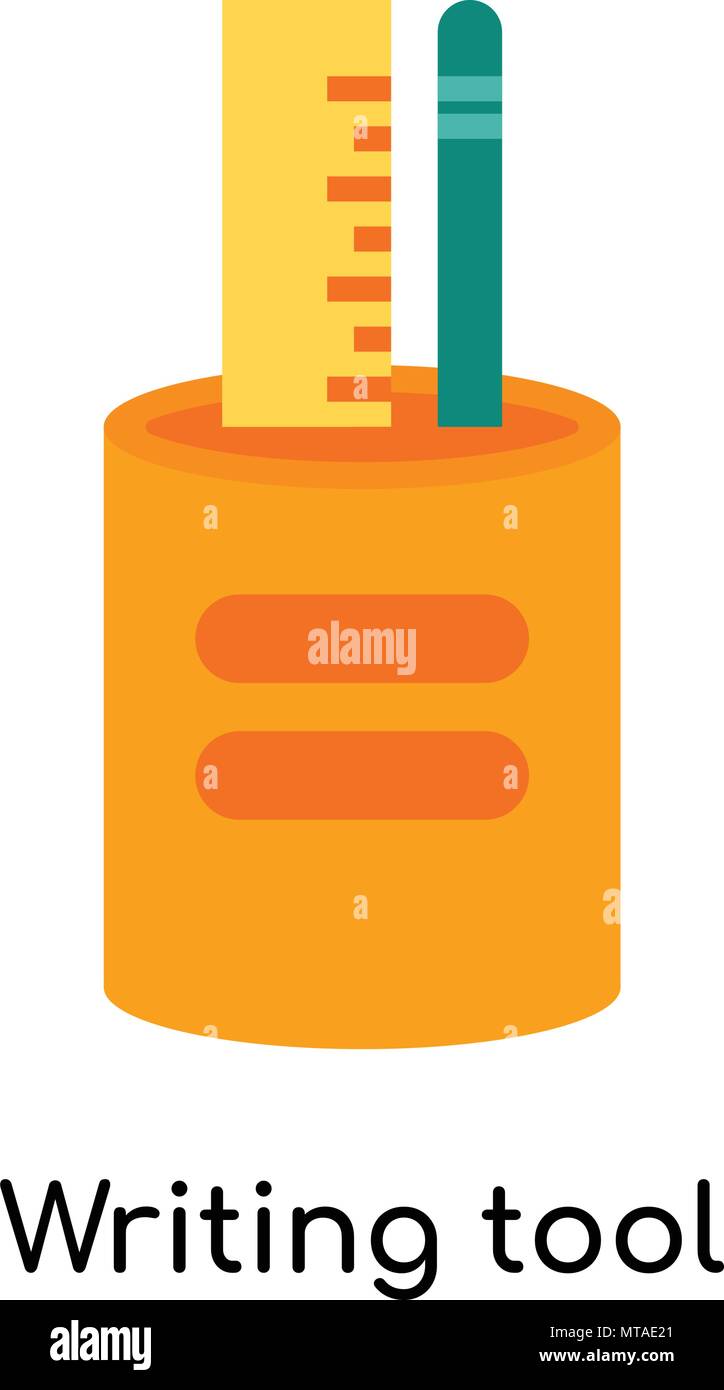 Writing tool icon isolated on white background for your web and mobile ...