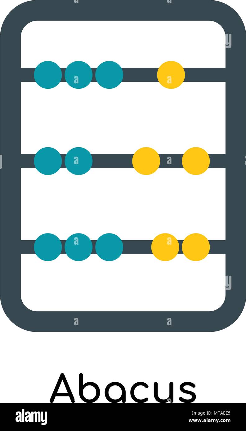 Abacus icon isolated on white background for your web and mobile app ...