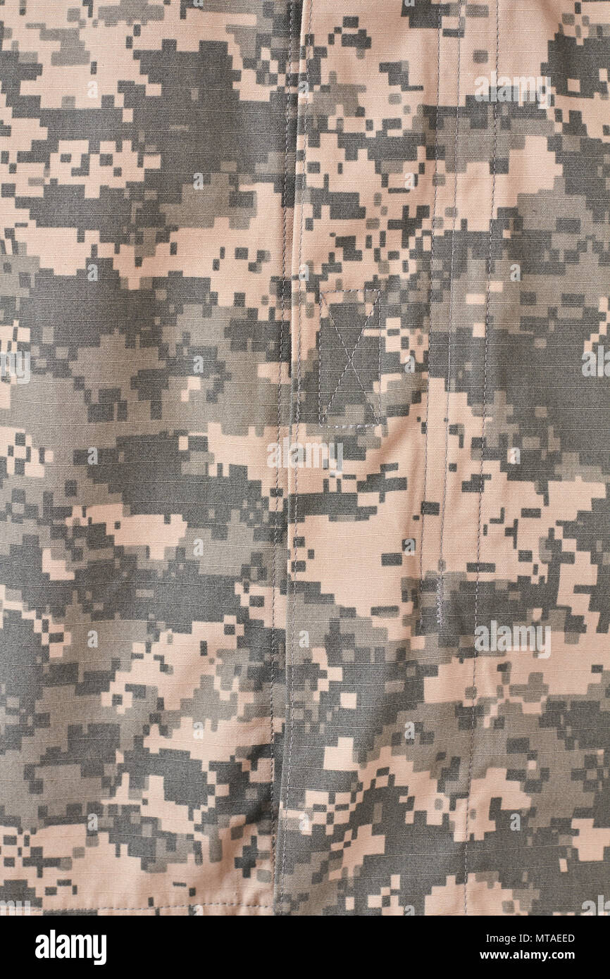 Military uniform with seams texture. Vertical cropped image Stock Photo ...