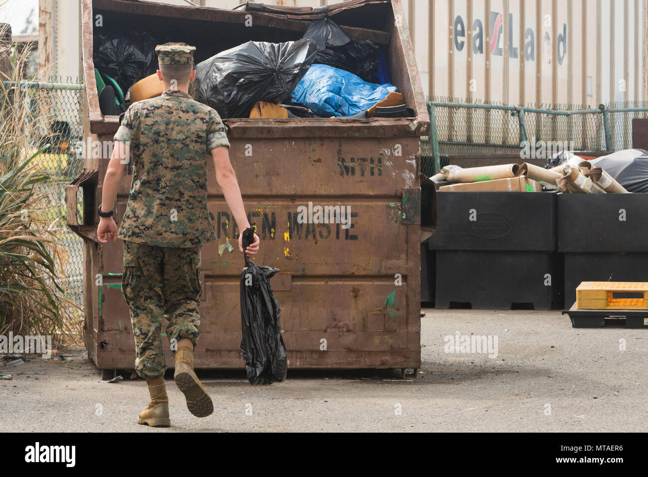 Pfc. Michael Powell, an artillery mechanic with Combat Logistics ...