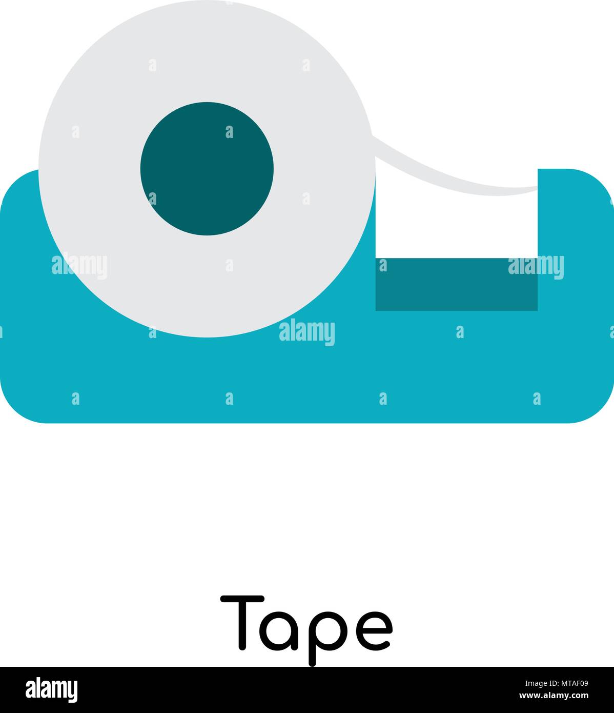 Tape icon isolated on white background for your web and mobile app ...