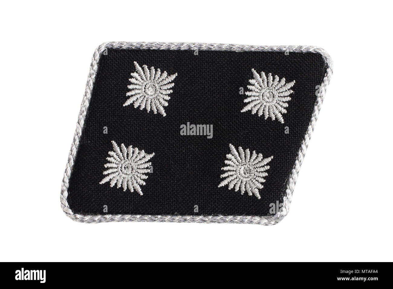 WW2 German Waffen-SS military insignia isolated on white Stock Photo ...