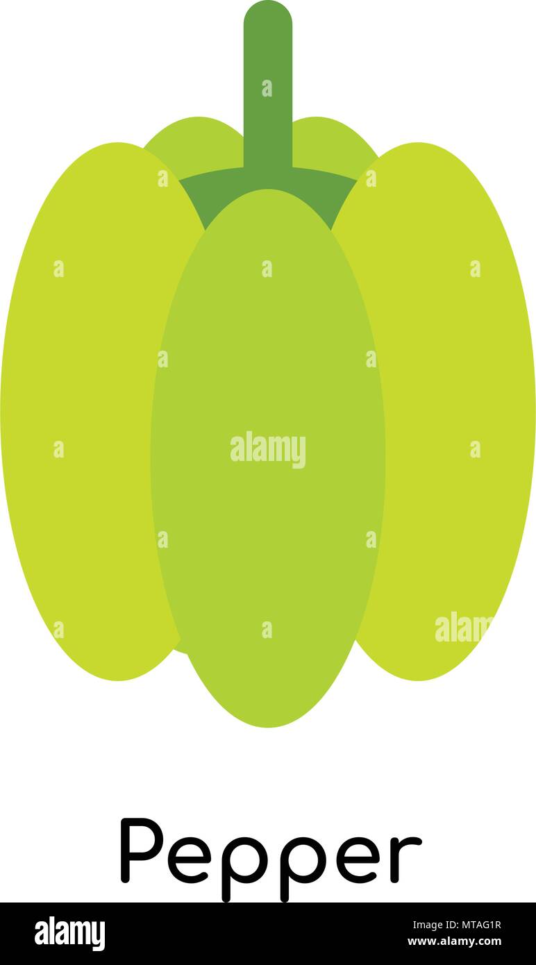 Pepper icon isolated on white background for your web and mobile app ...