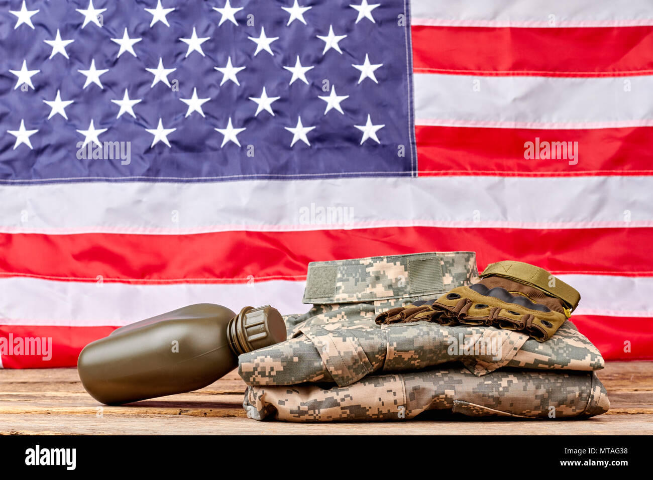 Folding The American Flag Military Style