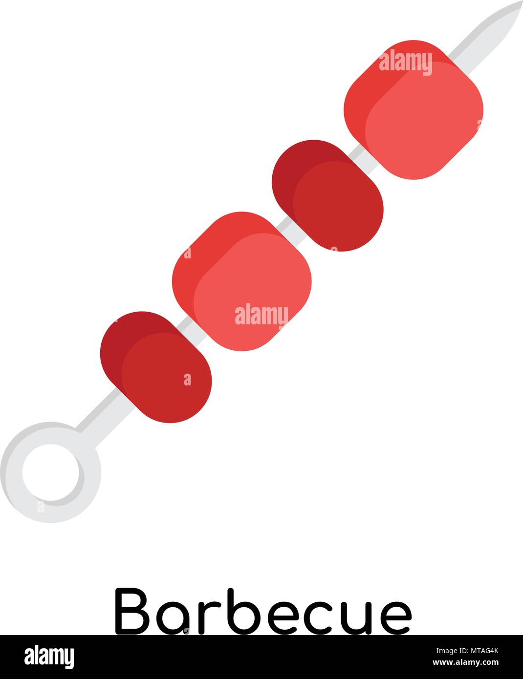 Barbecue icon isolated on white background for your web and mobile app ...