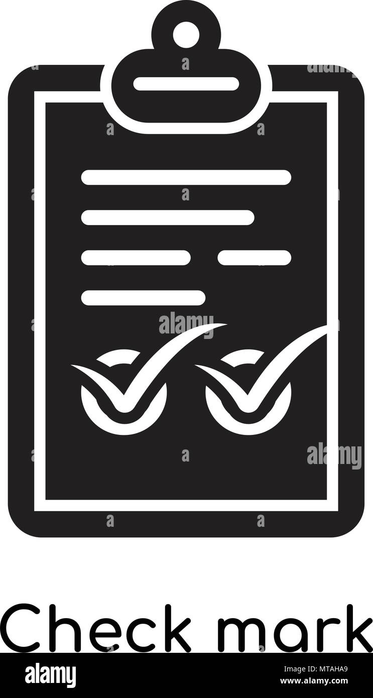 Check mark icon isolated on white background for your web and mobile ...