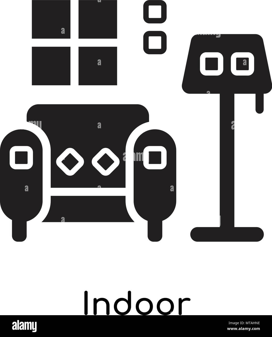 Indoor icon isolated on white background for your web and mobile app ...