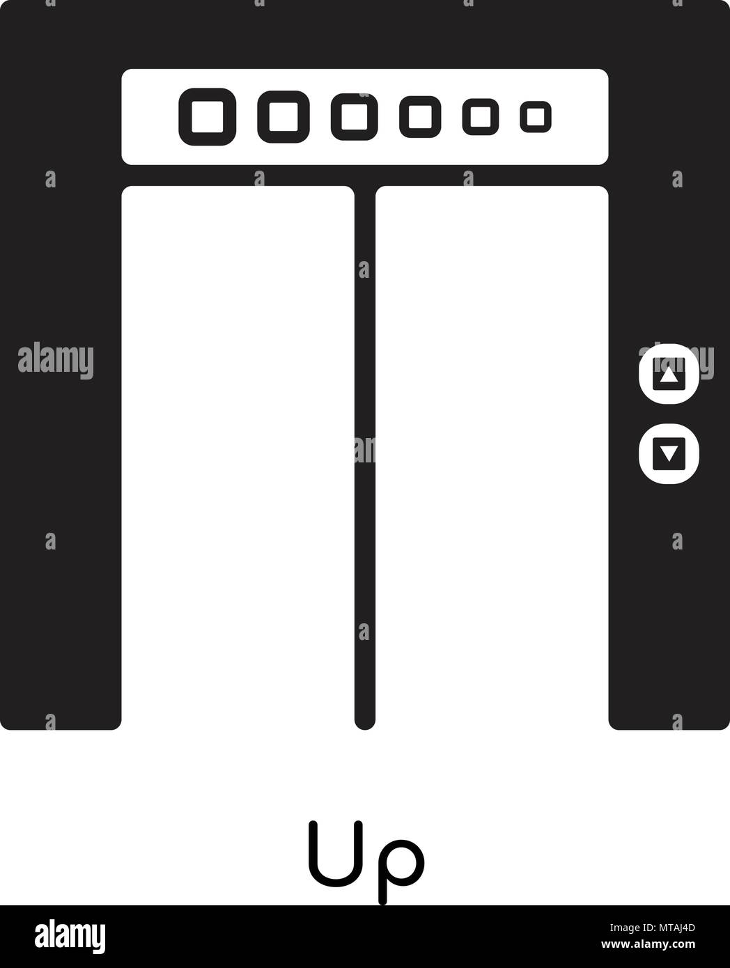 Up icon isolated on white background for your web and mobile app design ...