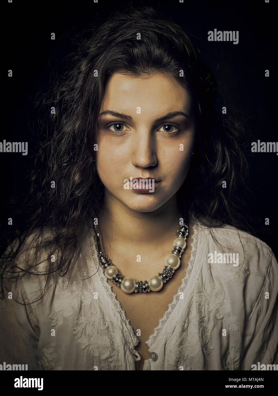 Baroque portrait hi-res stock photography and images - Alamy