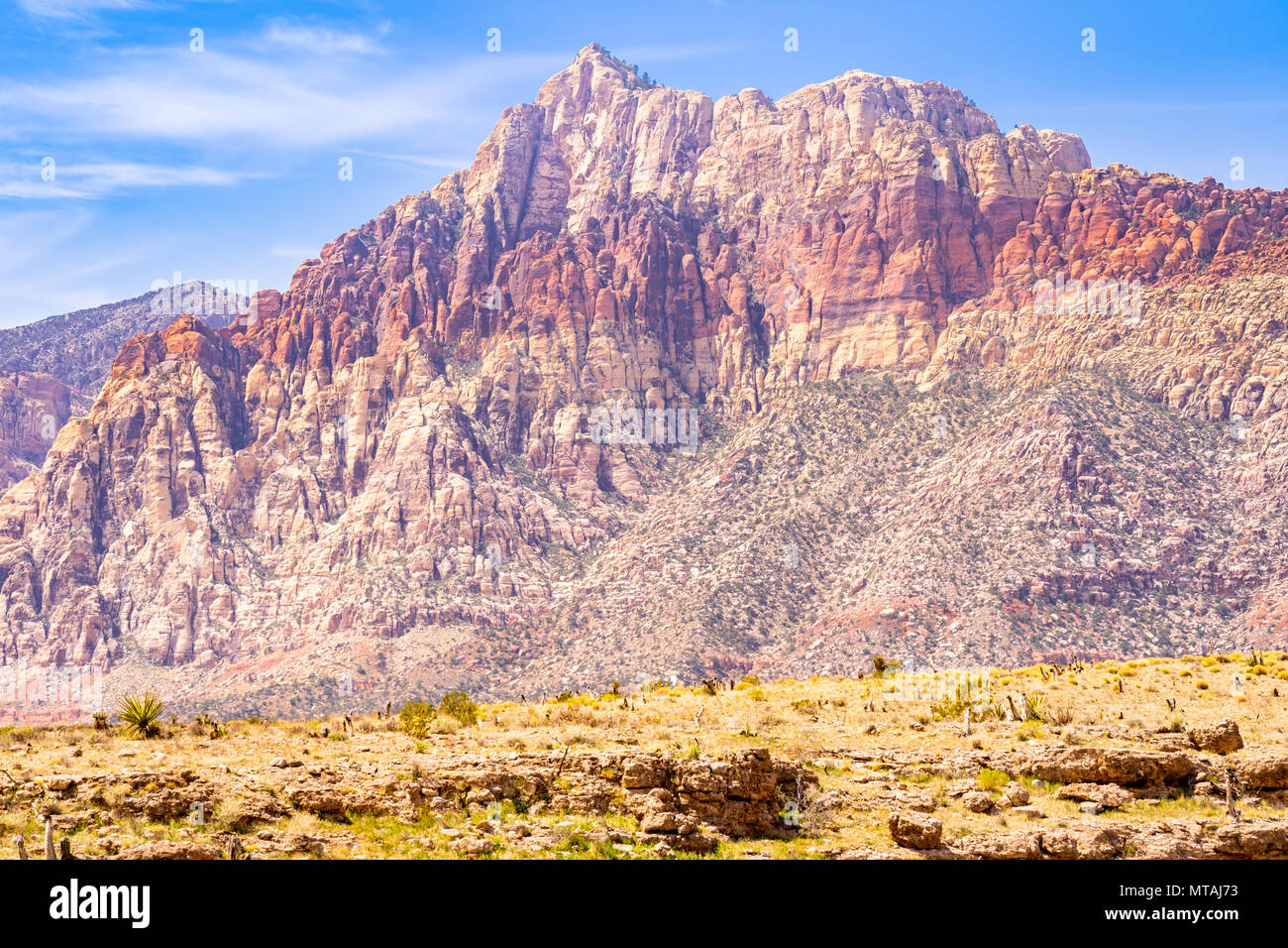 Red Rock Canyon National Conservation Area in Las Vegas Nevada USA ...