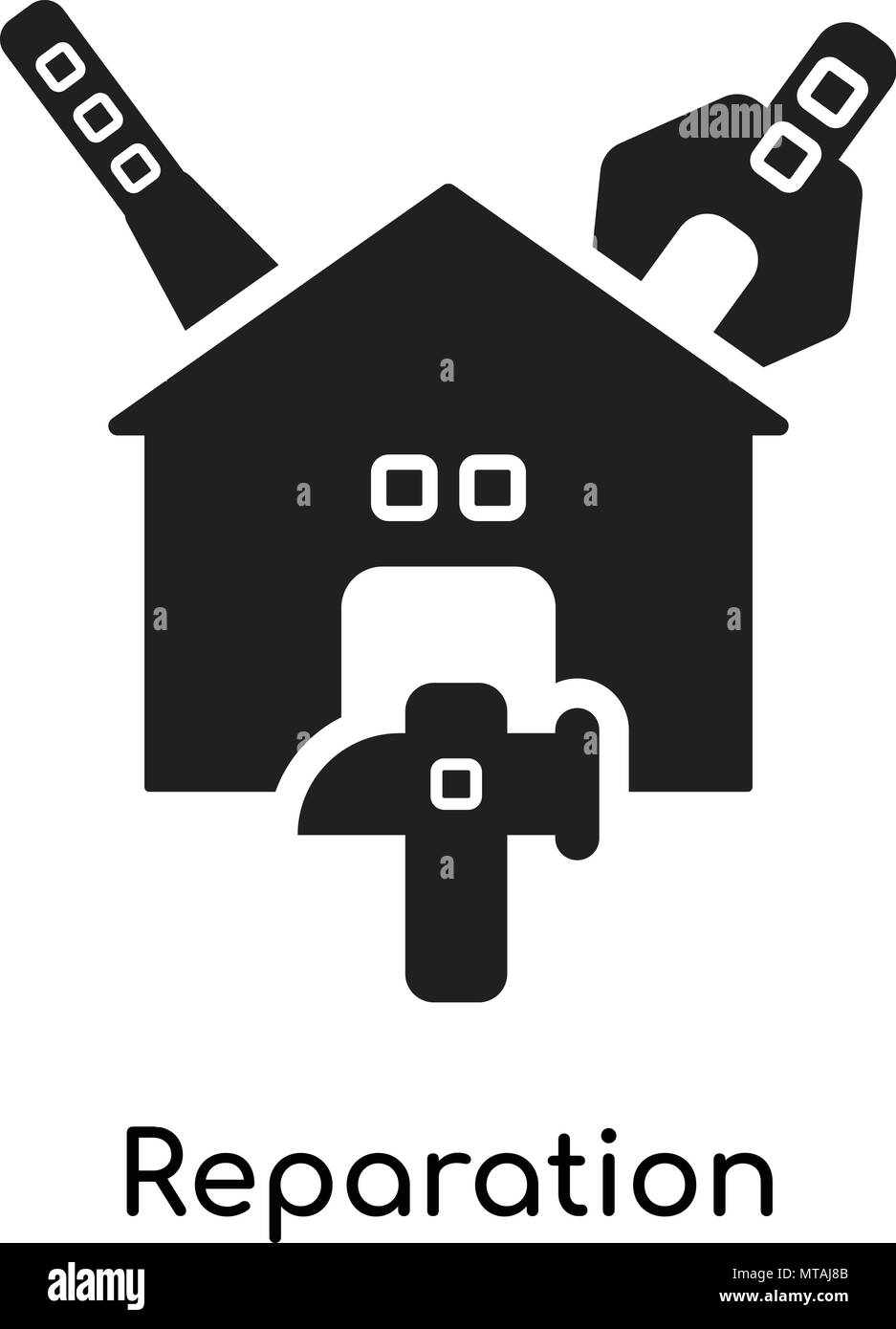 Reparation icon isolated on white background for your web and mobile ...