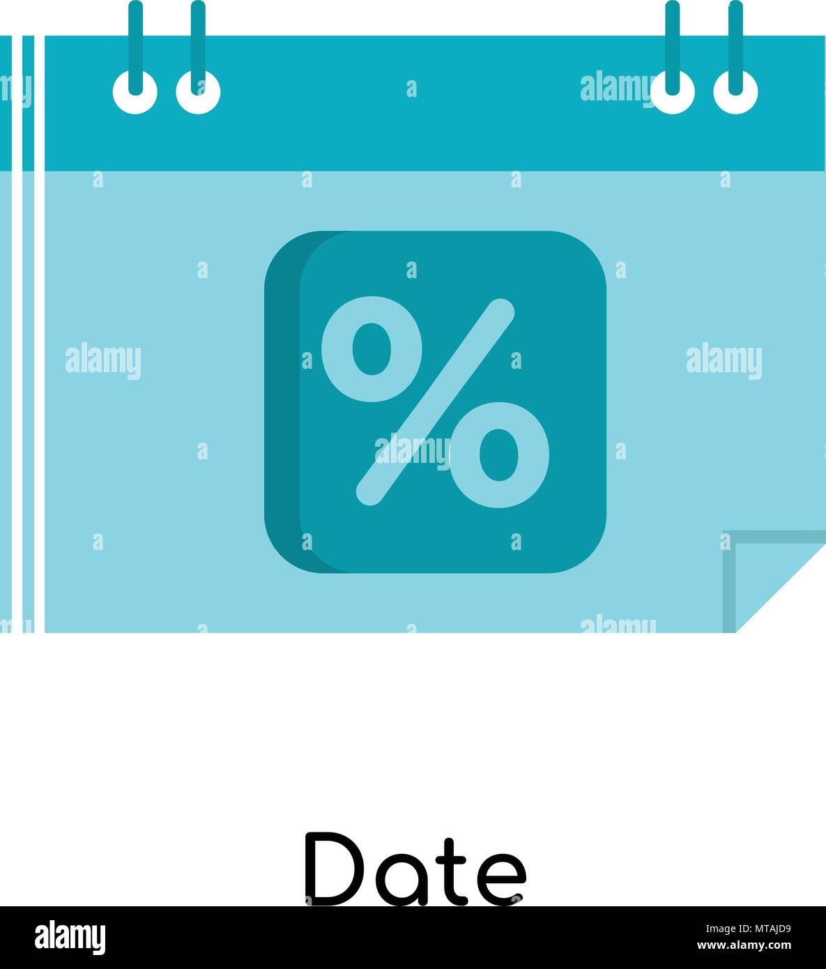 Date icon isolated on white background for your web and mobile app ...