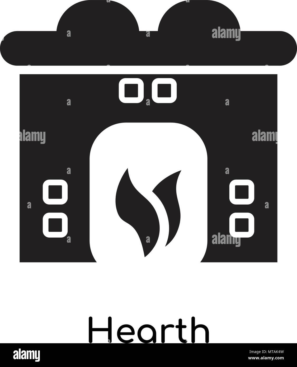 Hearth icon isolated on white background for your web and mobile app ...