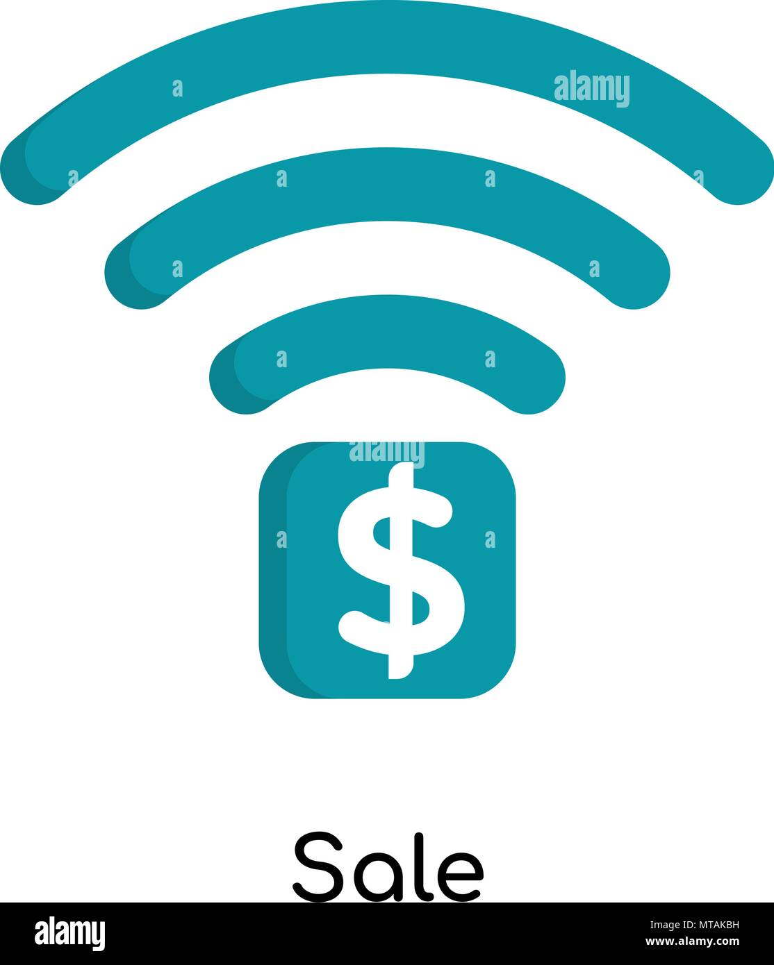 Sale icon isolated on white background for your web and mobile app ...