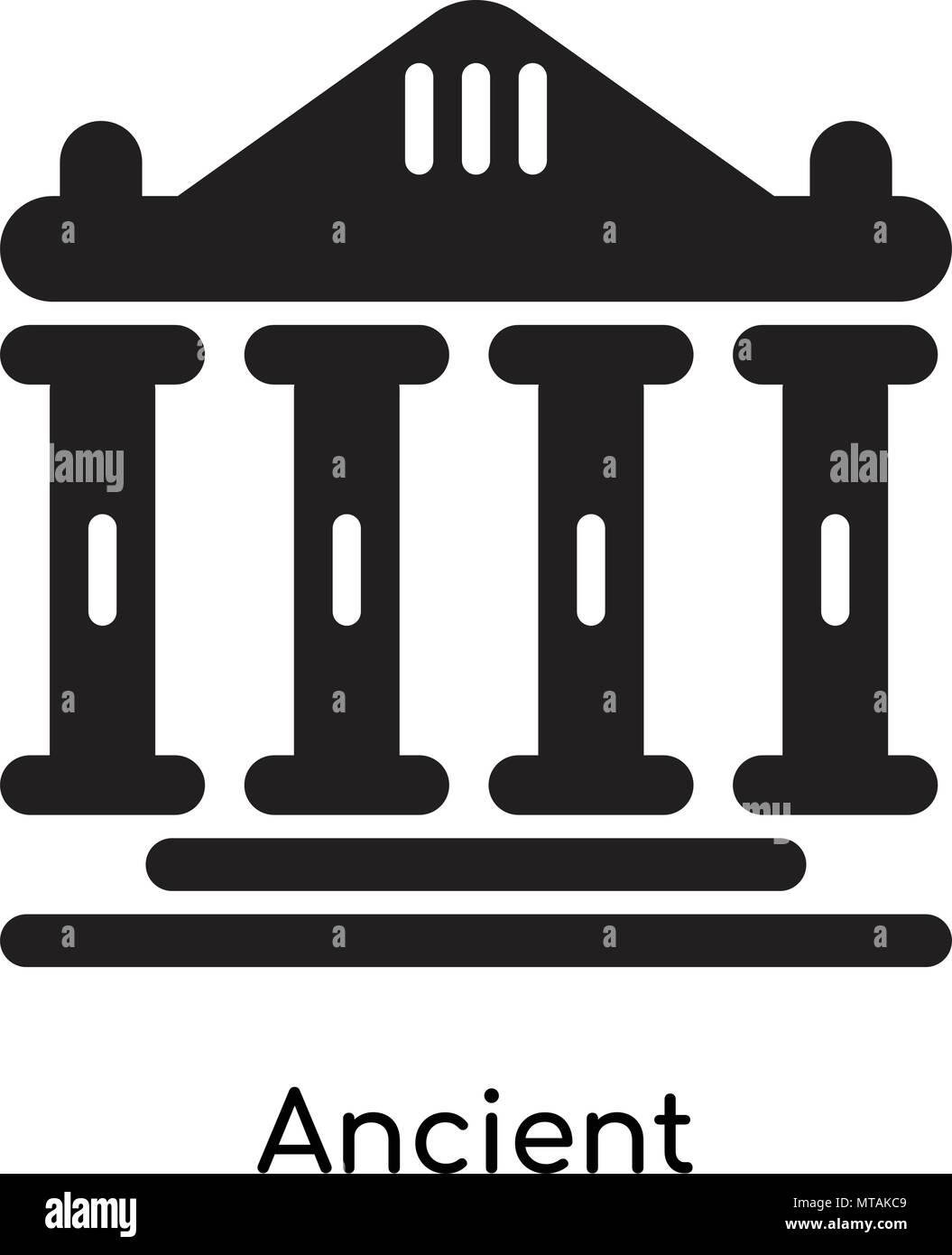 Ancient icon isolated on white background for your web and mobile app ...