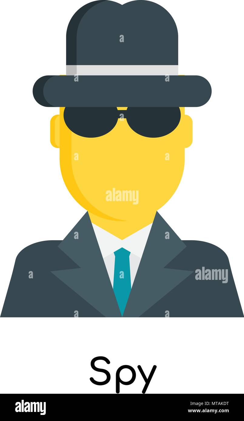 Spy icon isolated on white background for your web and mobile app ...