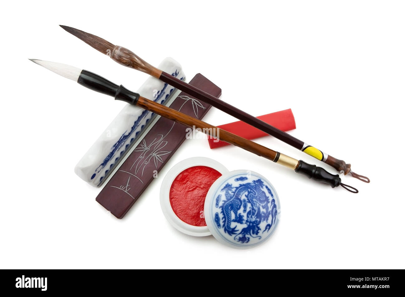 Chinese Calligraphy Brush And Ink