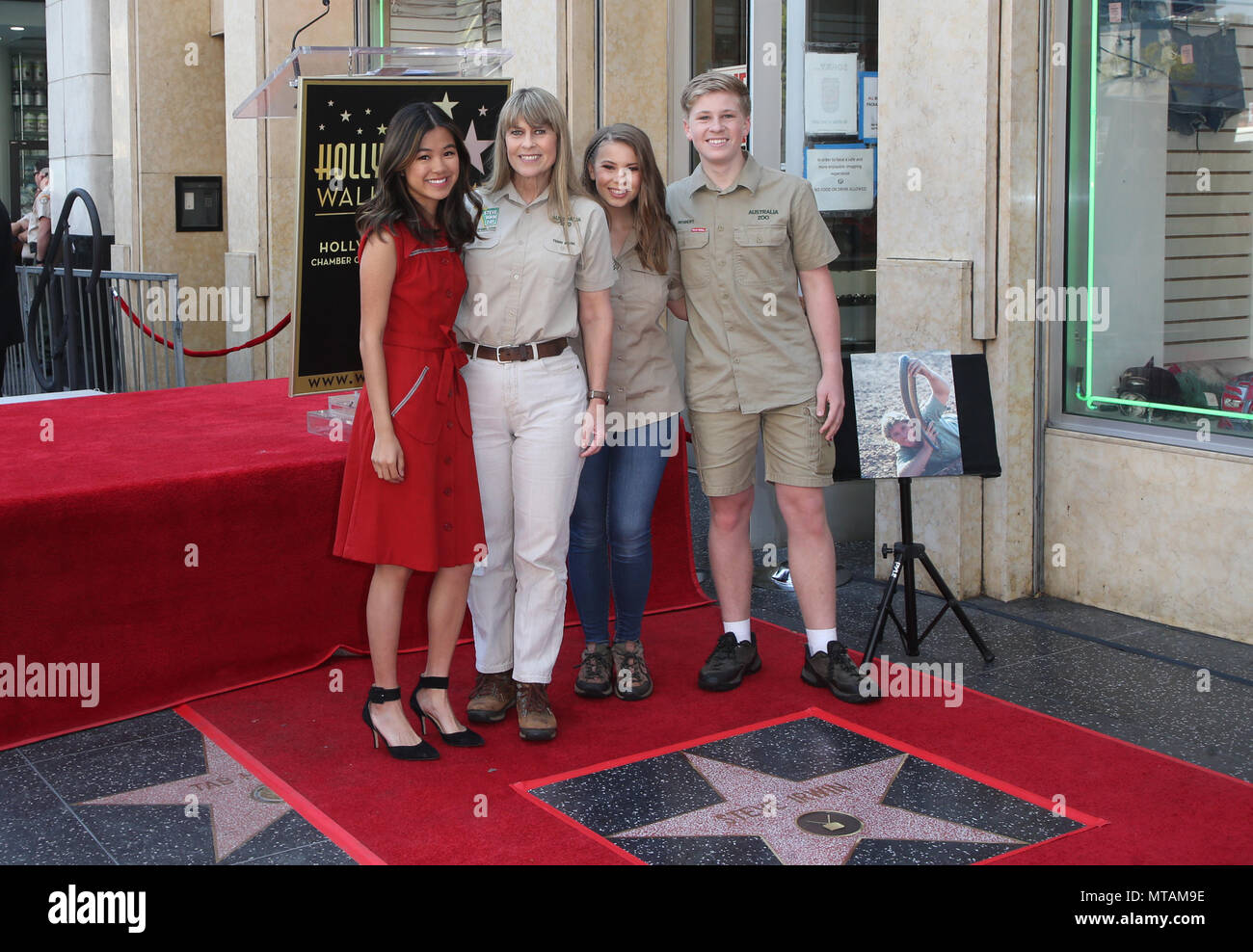 Steve Irwin Honored Posthumously With Star On The Hollywood Walk Of ...