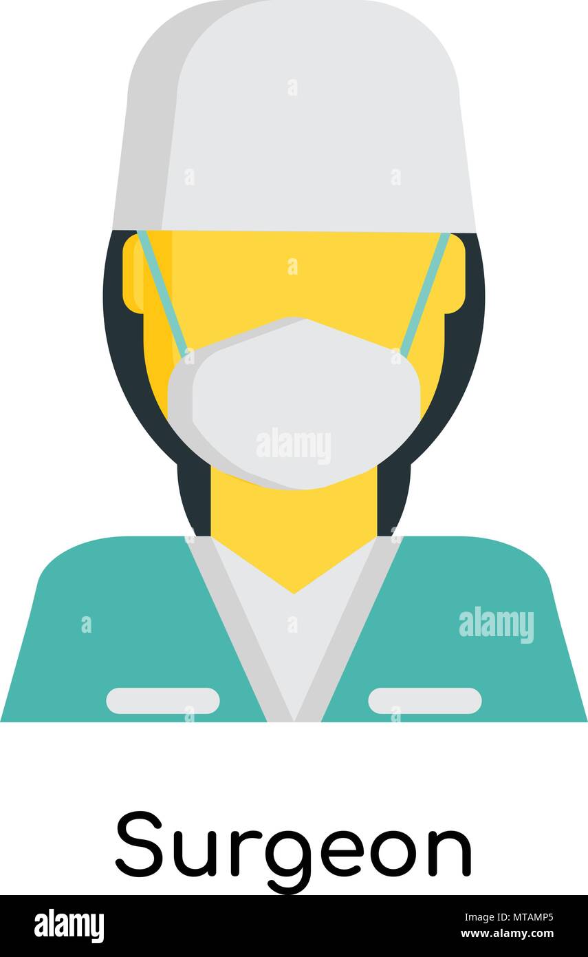 Surgeon icon isolated on white background for your web and mobile app ...