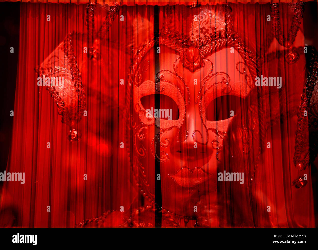 carnival in the theater Stock Photo - Alamy